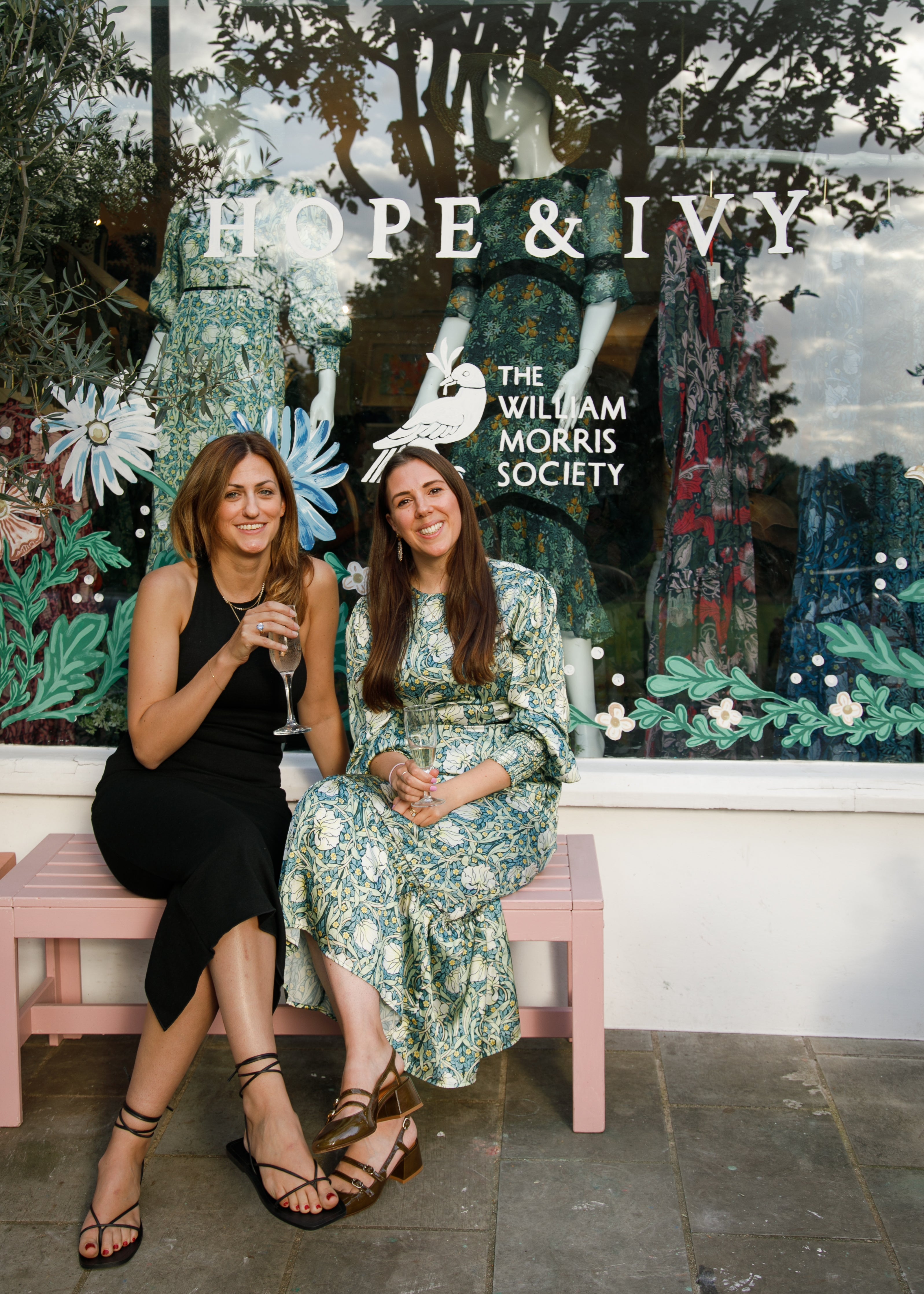 Behind the Scenes at our Hope & Ivy x The William Morris Society Launc ...